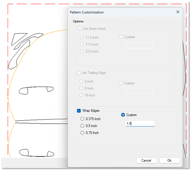DAP Pattern Modification: Wrapping Edges & Nesting